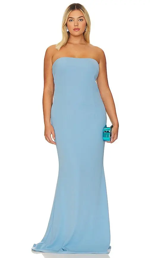 Katie May X Revolve Mary Kate Gown - Blue