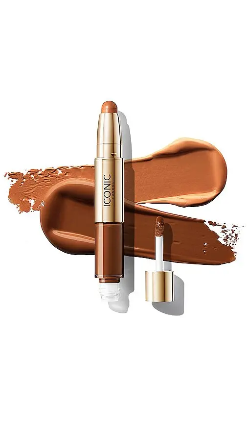ICONIC LONDON Radiant Concealer And Brightening Duo - Chocolate