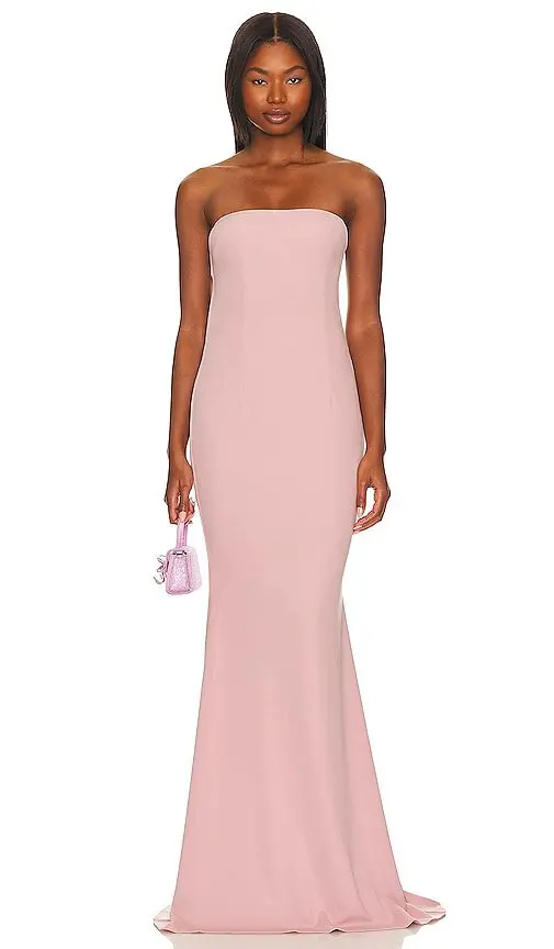 Katie May X Revolve Mary Kate Gown - Rose