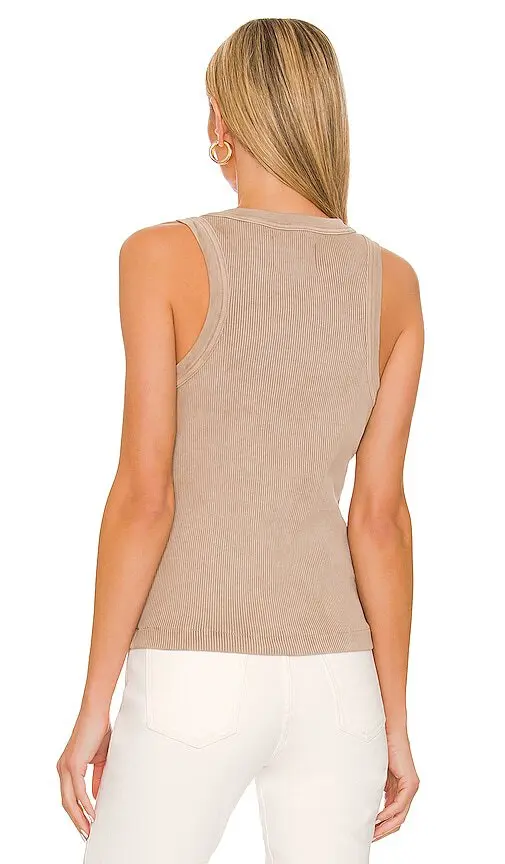 Citizens Of Humanity Ribbed Racerback Tank - Tan