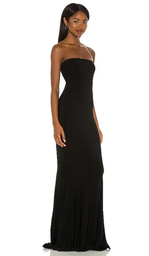 Norma Kamali X Revolve Strapless Fishtail Gown