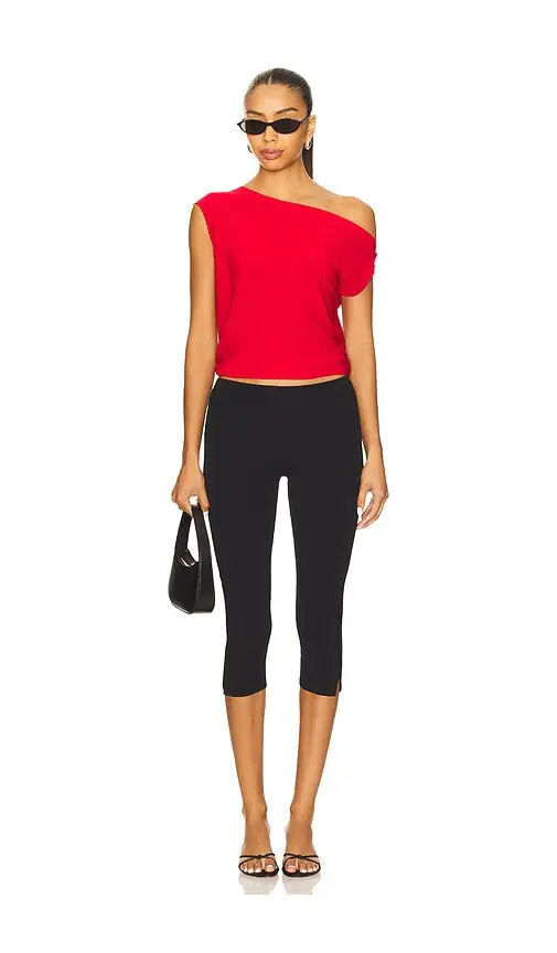 Norma Kamali X Revolve Drop Shoulder Top