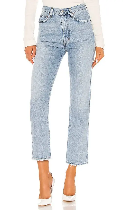 AGOLDE Pinch Waist High Rise Kick Jeans