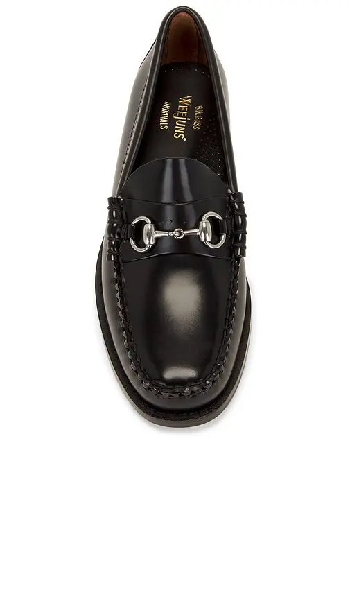 G.H.BASS Lincoln Bit Weejun Loafer - Black