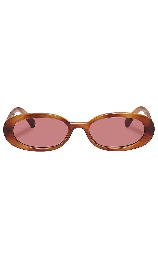 Le Specs Outta Love Sunglasses - Brown