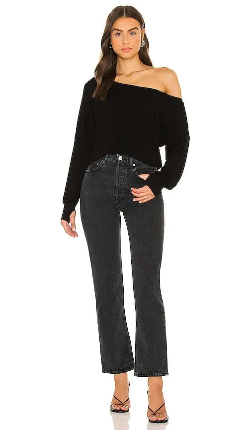 Michael Lauren Kristopher Open Shoulder Top