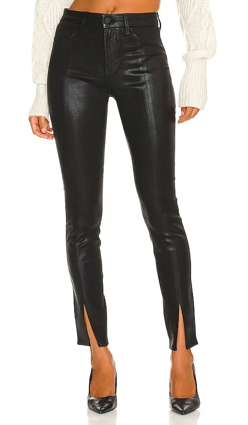 L'Agence Jyothi High Rise Split Ankle Jeans