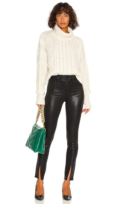 L'Agence Jyothi High Rise Split Ankle Jeans