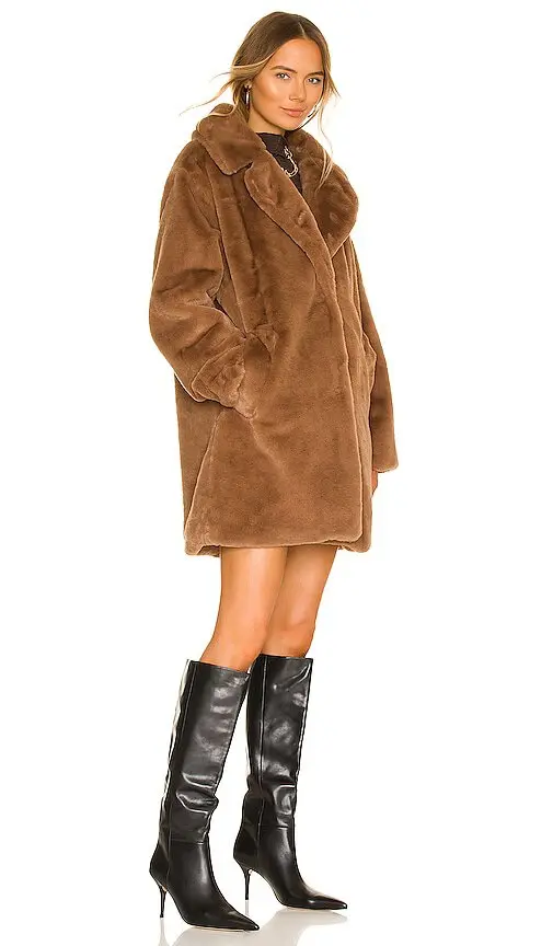 LAMARQUE Linnea Faux Fur Jacket