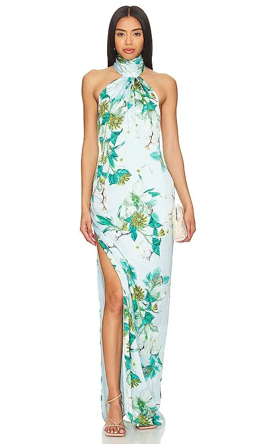 Katie May Sidrit Gown - Teal