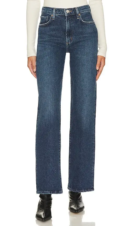 AGOLDE Harper Mid Rise Relaxed Straight Jeans