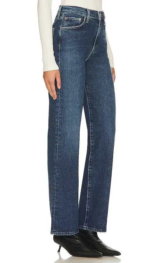 AGOLDE Harper Mid Rise Relaxed Straight Jeans