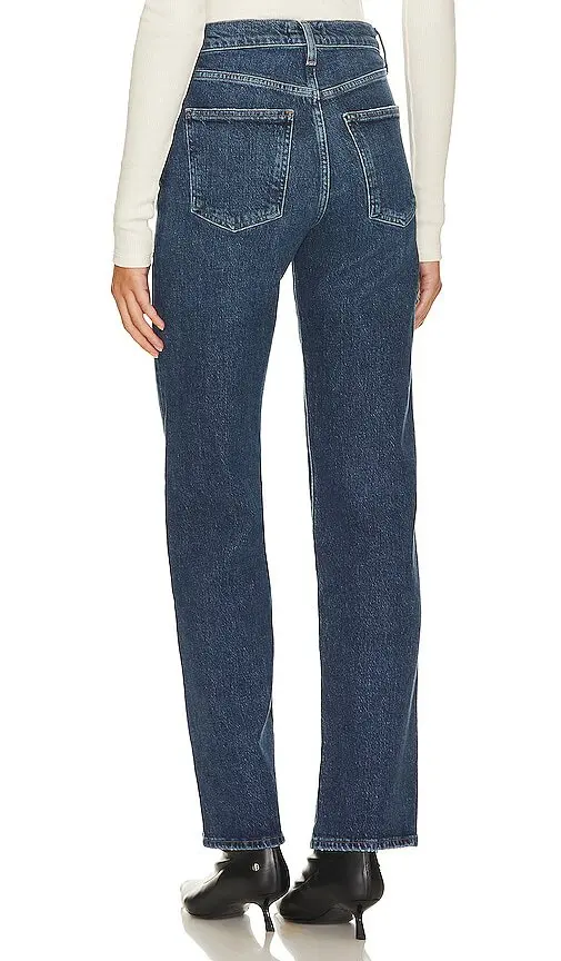 AGOLDE Harper Mid Rise Relaxed Straight Jeans