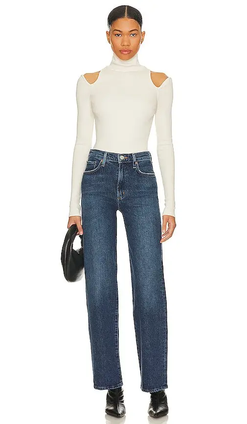 AGOLDE Harper Mid Rise Relaxed Straight Jeans