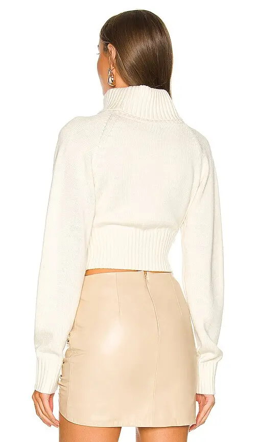 Nbd Winston Cropped Turtleneck Sweater