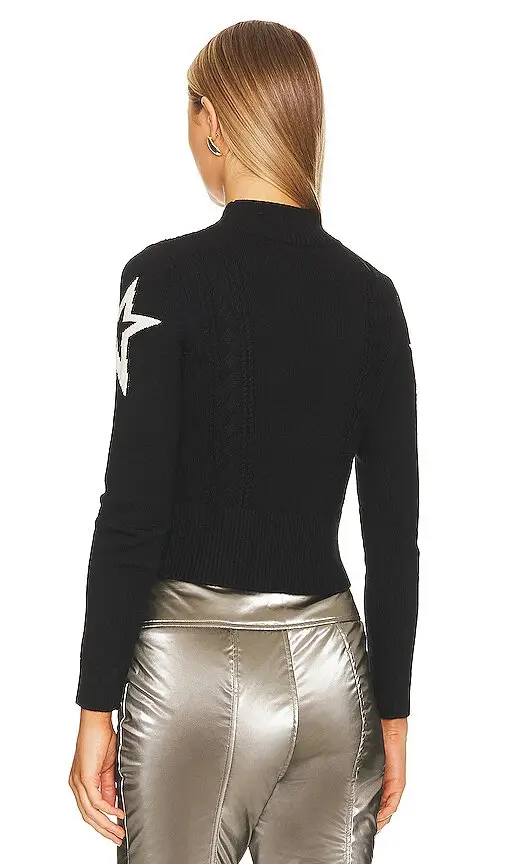 Perfect Moment Cable Knit Underwear Sweater