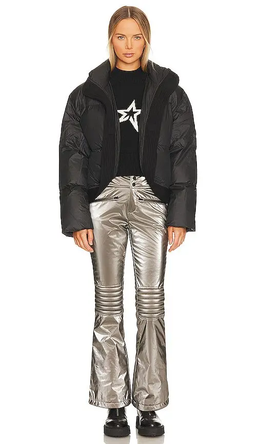 Perfect Moment Cable Knit Underwear Sweater