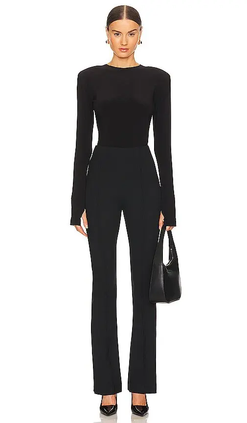Norma Kamali Shoulder Pad Top