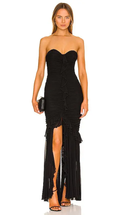Majorelle Giules Gown - Black