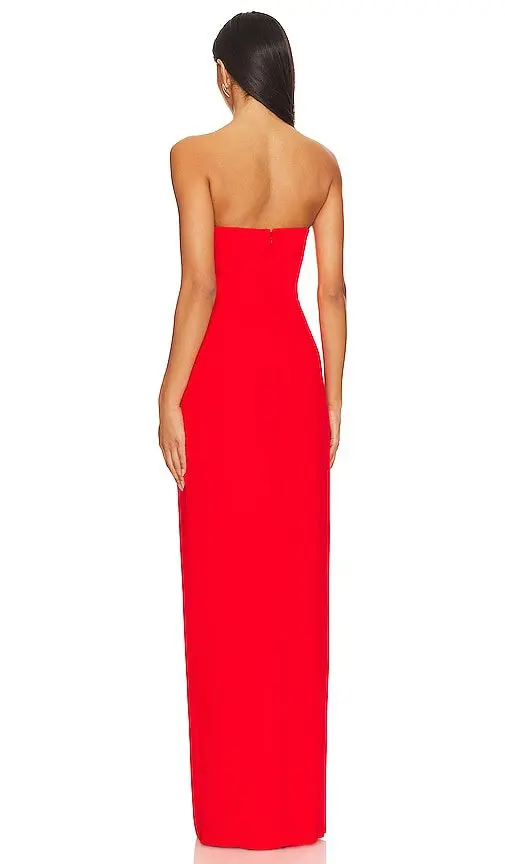 Amanda Uprichard X Revolve Wolfe Gown - Red