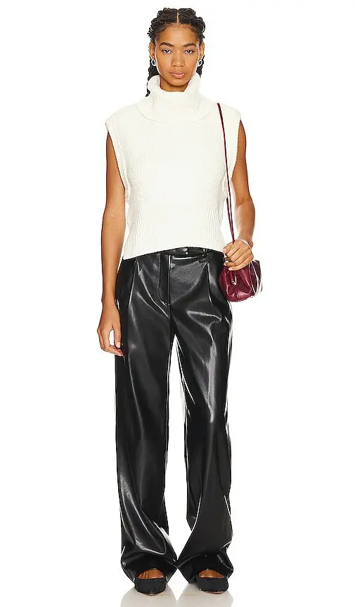 Simkhai Maple Sweater Top - White
