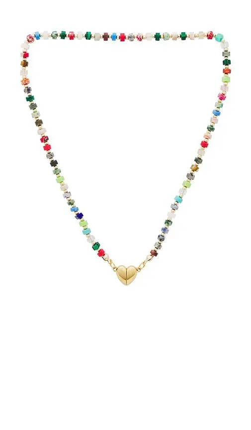 PETIT MOMENTS Celeste Beaded Necklace - Pink