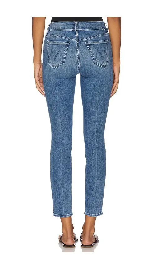 MOTHER The Looker Ankle Jeans - Blue