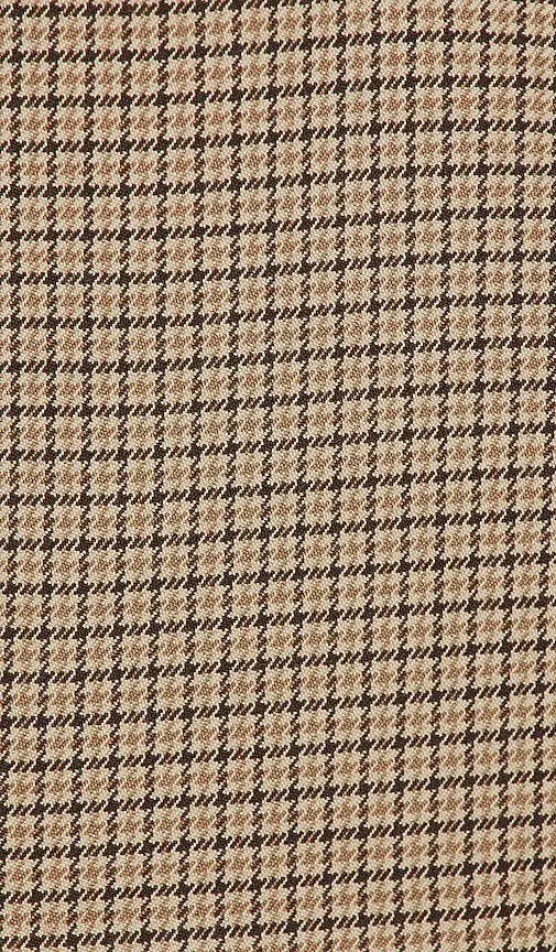 HELSA Plaid Mini Suit Dress