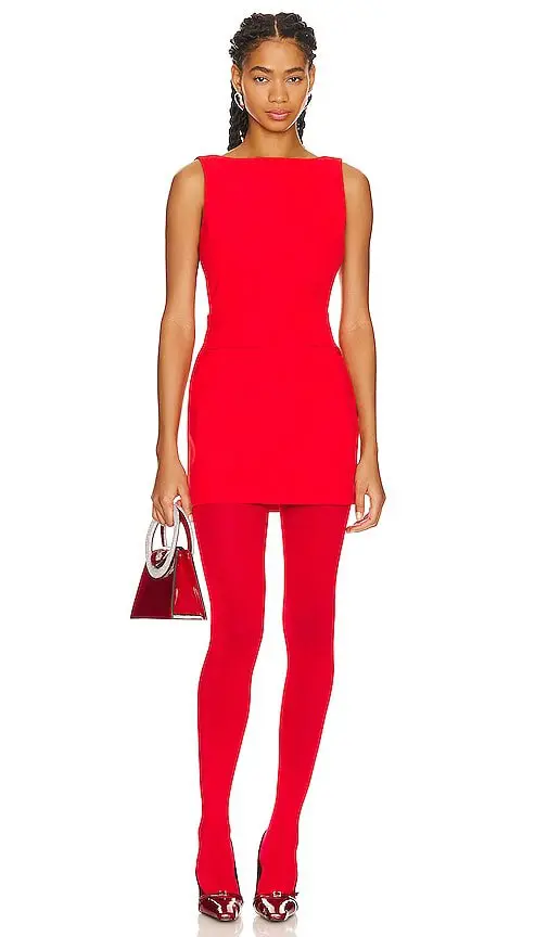 L'academie Arley Dress - Red