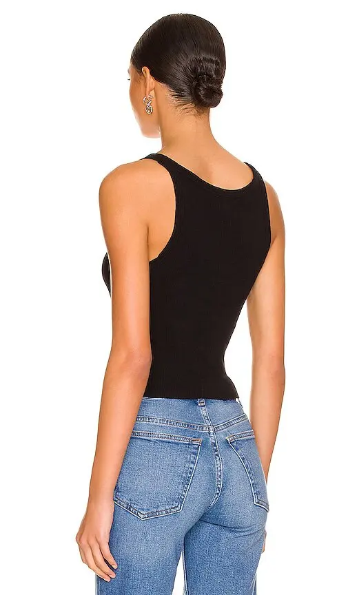 RE/DONE X Hanes Cropped Rib Tank