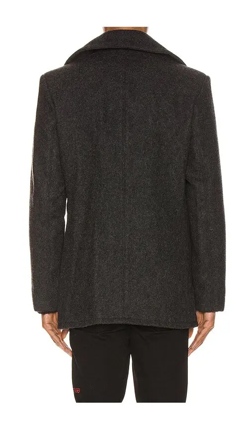 SCHOTT Slim Fit Peacoat