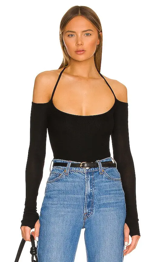 Michael Lauren Dave Halter Neck Top