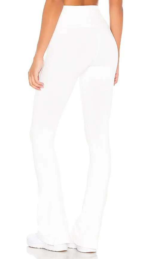 Splits59 Raquel High Waist Supplex Flare 32" Legging - White