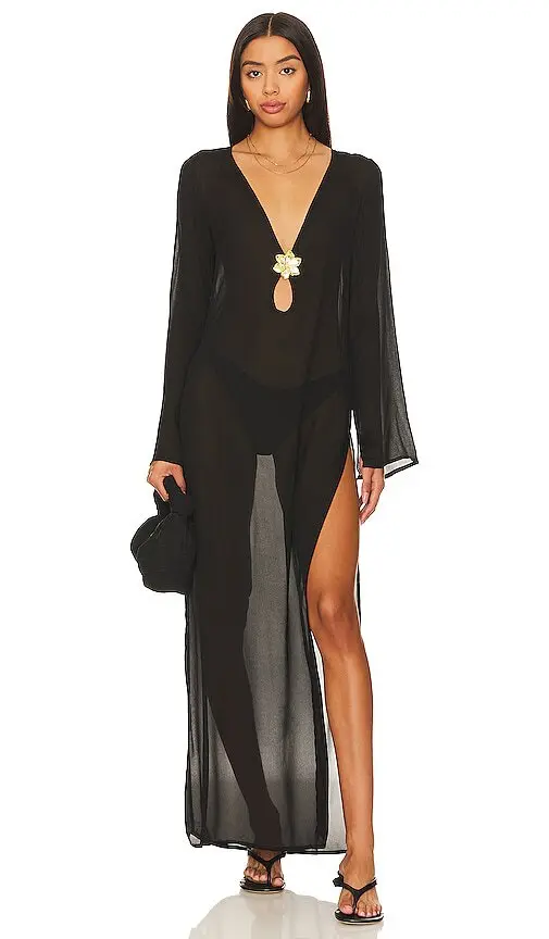 CIN CIN Hotline Maxi Dress - Black