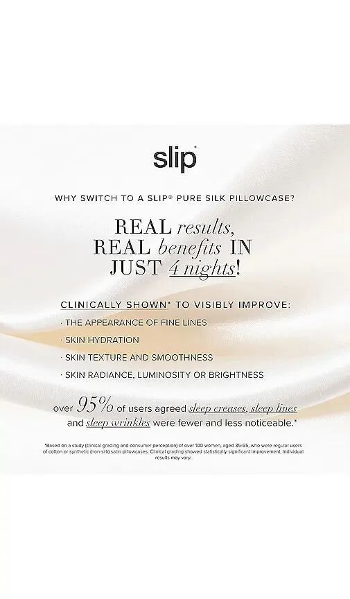 Slip Queen/standard Pure Silk Pillowcase - Pink