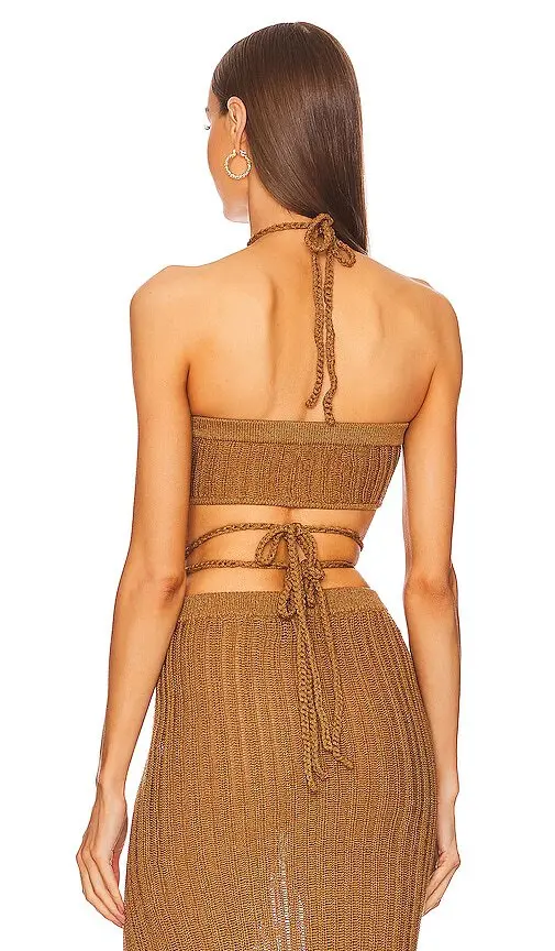MICHAEL COSTELLO X Revolve Sylvan Knit Halter Top
