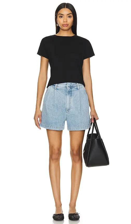 AGOLDE Adine Shrunken Tee