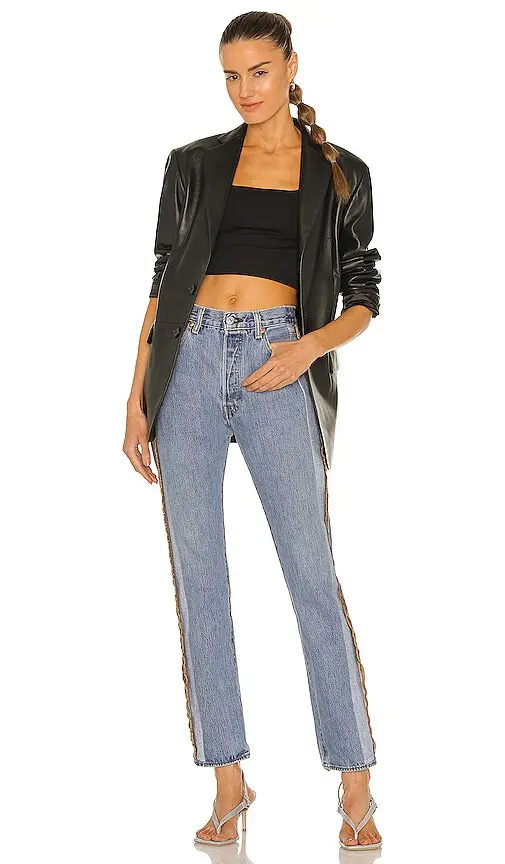 Susana Monaco Wide Strap Crop Top
