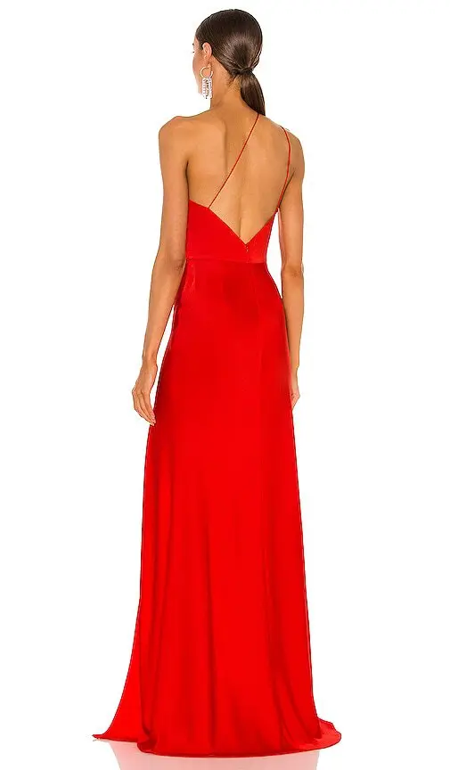 SAU LEE Hailey Dress - Red