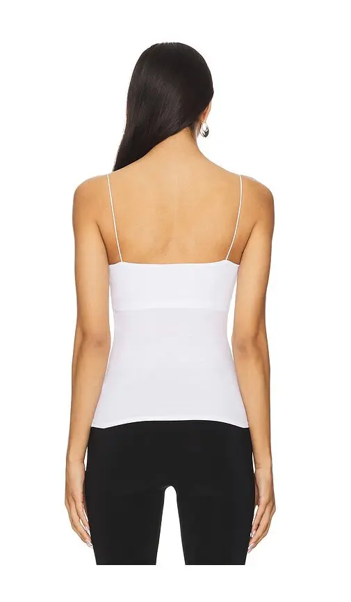 Enza Costa Essential Strappy Tank - White