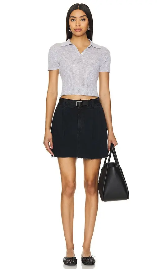AGOLDE Becker Mini Skirt