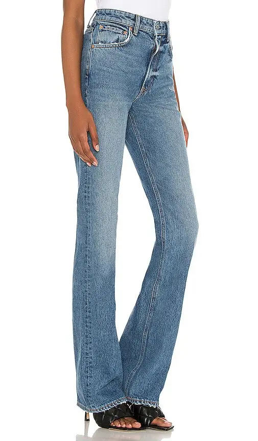 GRLFRND Melanie High Rise Bootcut Jeans
