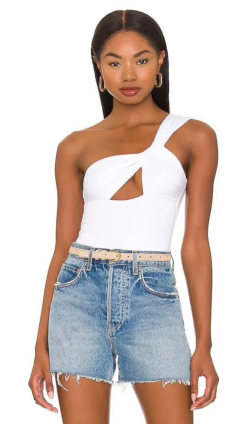 Superdown Jimena One Shoulder Bodysuit