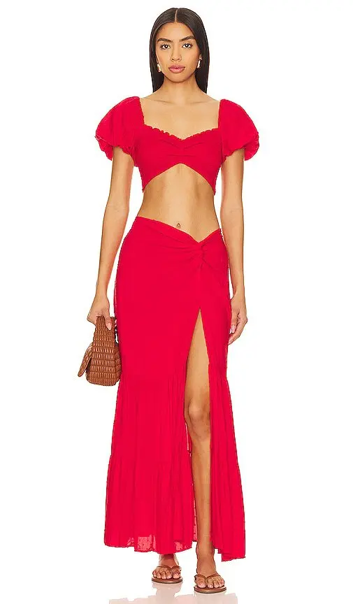 Peixoto Louisa Puff Sleeve Top