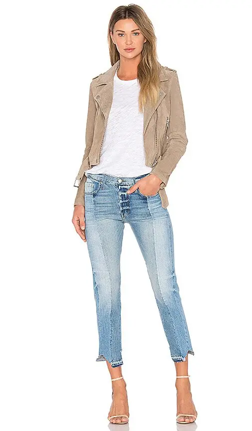 Blanknyc Suede Moto Jacket