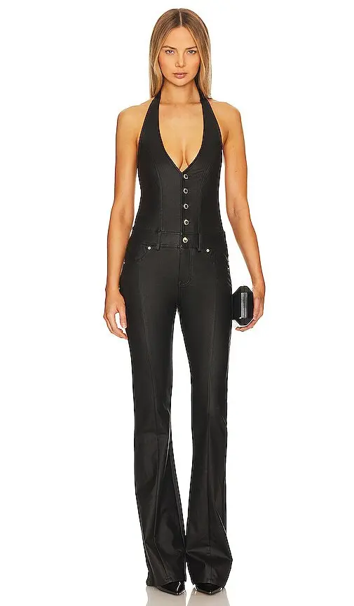 Retrofete Cynthia Jumpsuit - Black