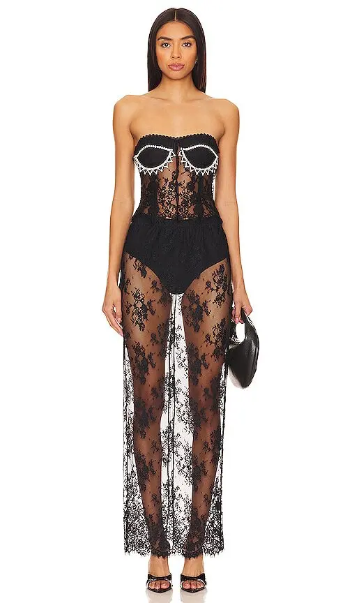 Nbd Anjali Lace Top