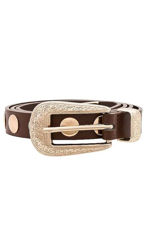 PETIT MOMENTS Phoenix Belt With Disc Studs