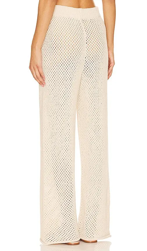Onia Crochet Wide Leg Pant