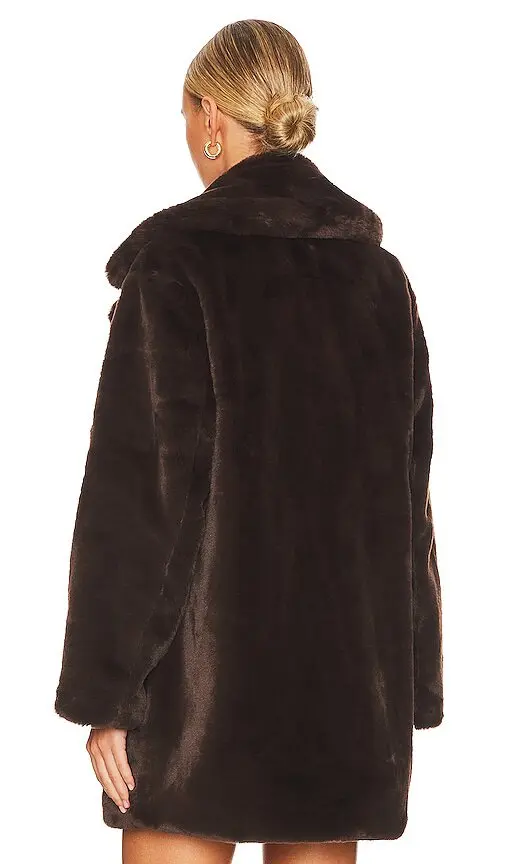 LAMARQUE Linnea Teddy Coat - Brown